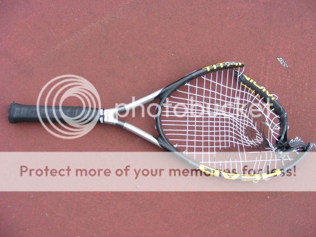 what does a crack look like? | Talk Tennis